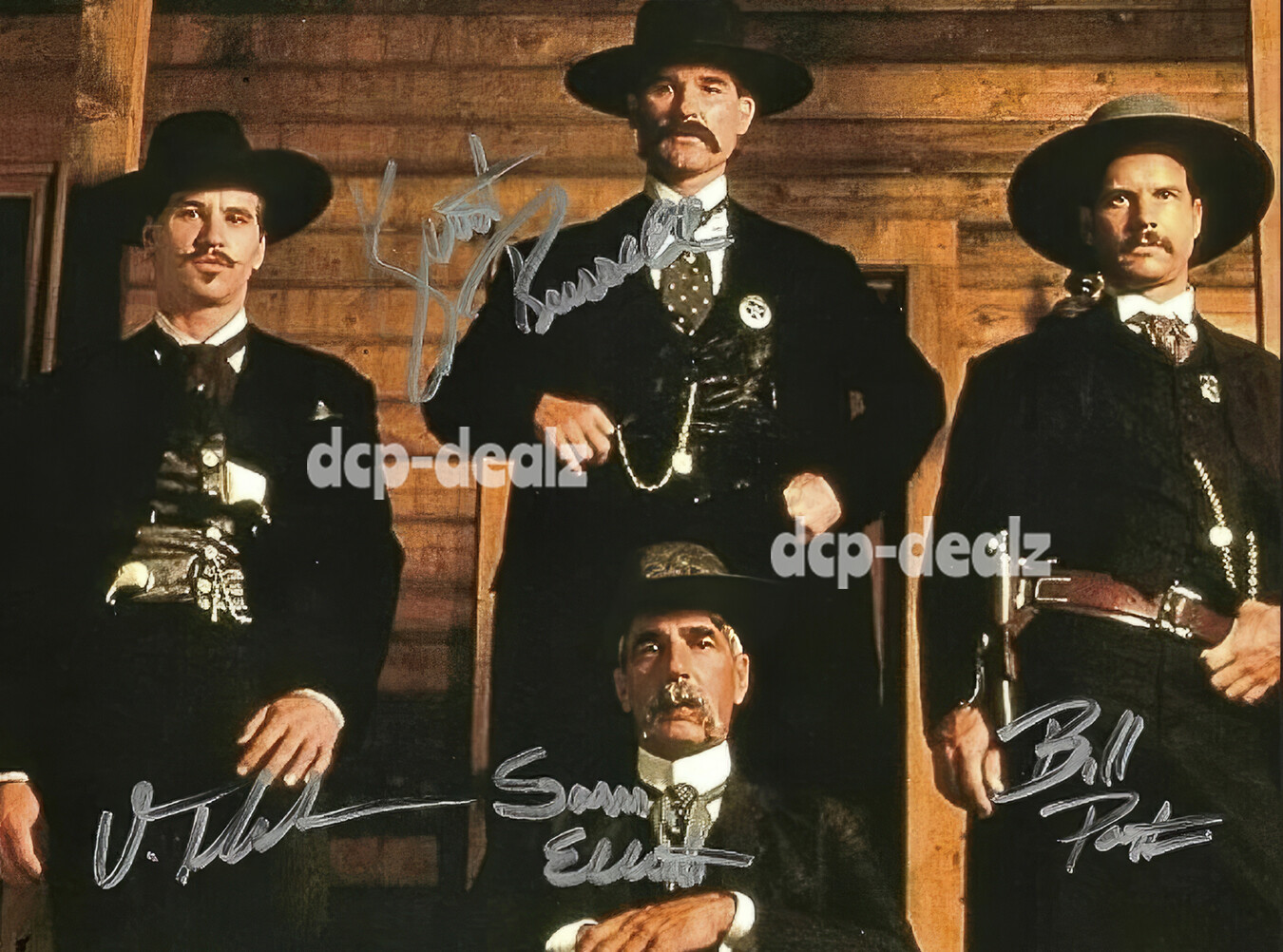 TOMBSTONE cast Signed Photo Reprint, Magnet, Decal or Metal Sign C112 ...