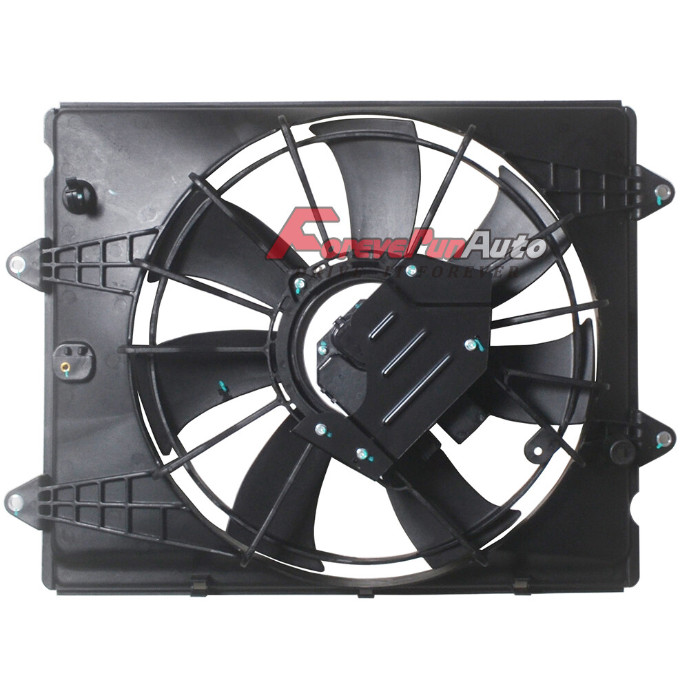 Radiator Cooling Fan Assembly For 2016-2021 Civic 2.0L 190155BAA01 ...