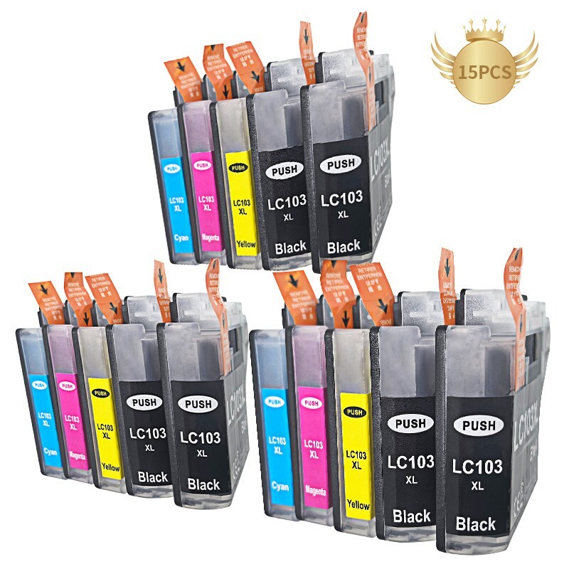 MFC-J470DW Ink Replacement Replacement Ink Cartridges For Brother LC103 ...