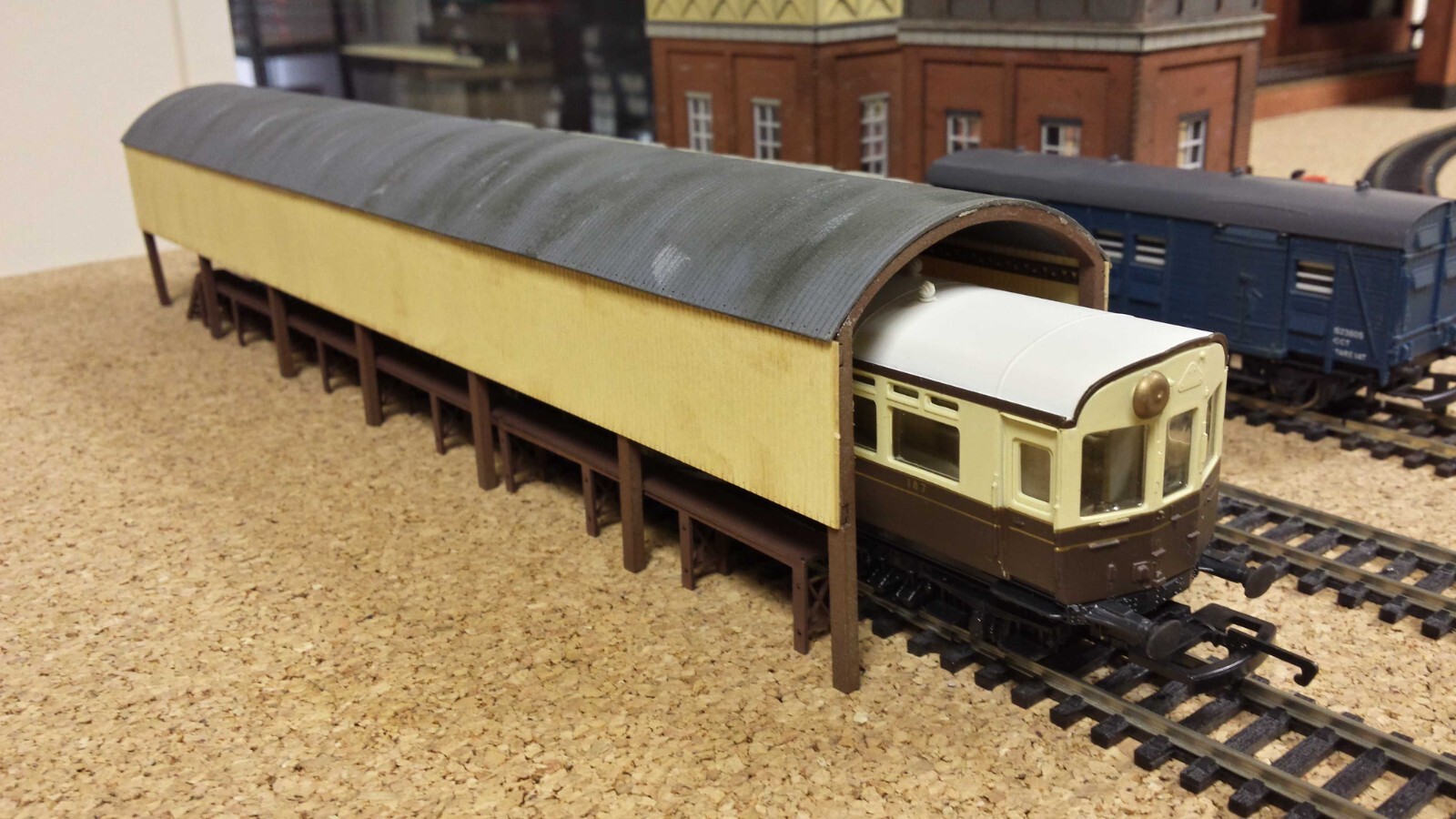 OO Gauge GWR Carriage Shed Kit ideal for Great Western Branch Lines ...