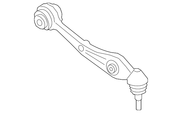 Genuine OEM Front Left Lower Rearward Suspension Control Arm for BMW ...