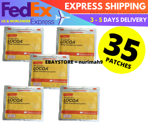 Patch Locoa 35 patches Transdermal Joint Pain Relief -FAST SHIPPING