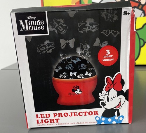 New Disney Minnie Mouse LED Projector Light ~ Great Gift! | eBay