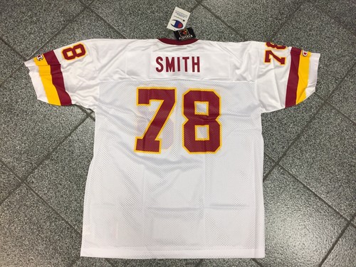 Large New Vintage Bruce Smith Washington Redskins NFL Champion Football ...