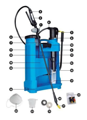 Matabi Evolution Landscape Professional BackPack Sprayer Commercial 3 ...