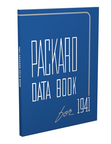 1941 Packard Data Book Dealer Sales Album Options Accessories ...