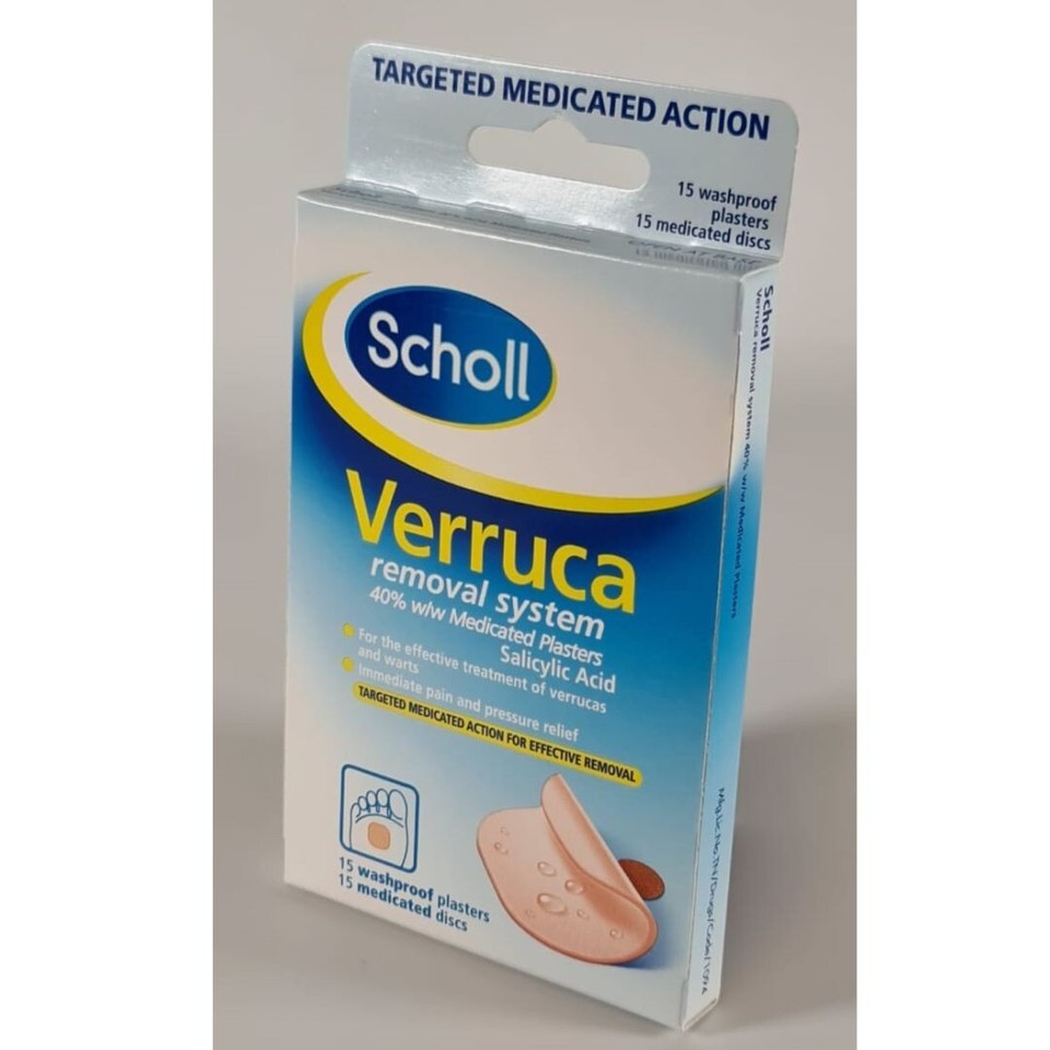 Scholl Verruca Removal System - 15 Plasters | eBay UK