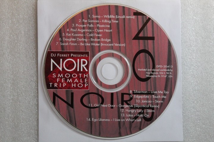 DJ Ferret Presents: Noir - Smooth Female Trip Hop CD Electronic ...