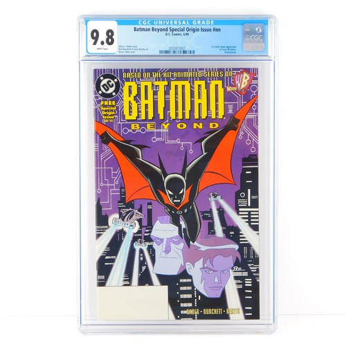 (1999) BATMAN BEYOND SPECIAL ORIGIN ISSUE #1 CGC 9.8 1ST TERRY McGINNIS ...