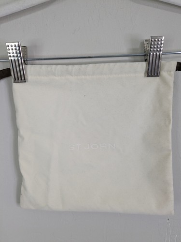 St. John Dust Bag 8x8 Beige Drawstring | eBay