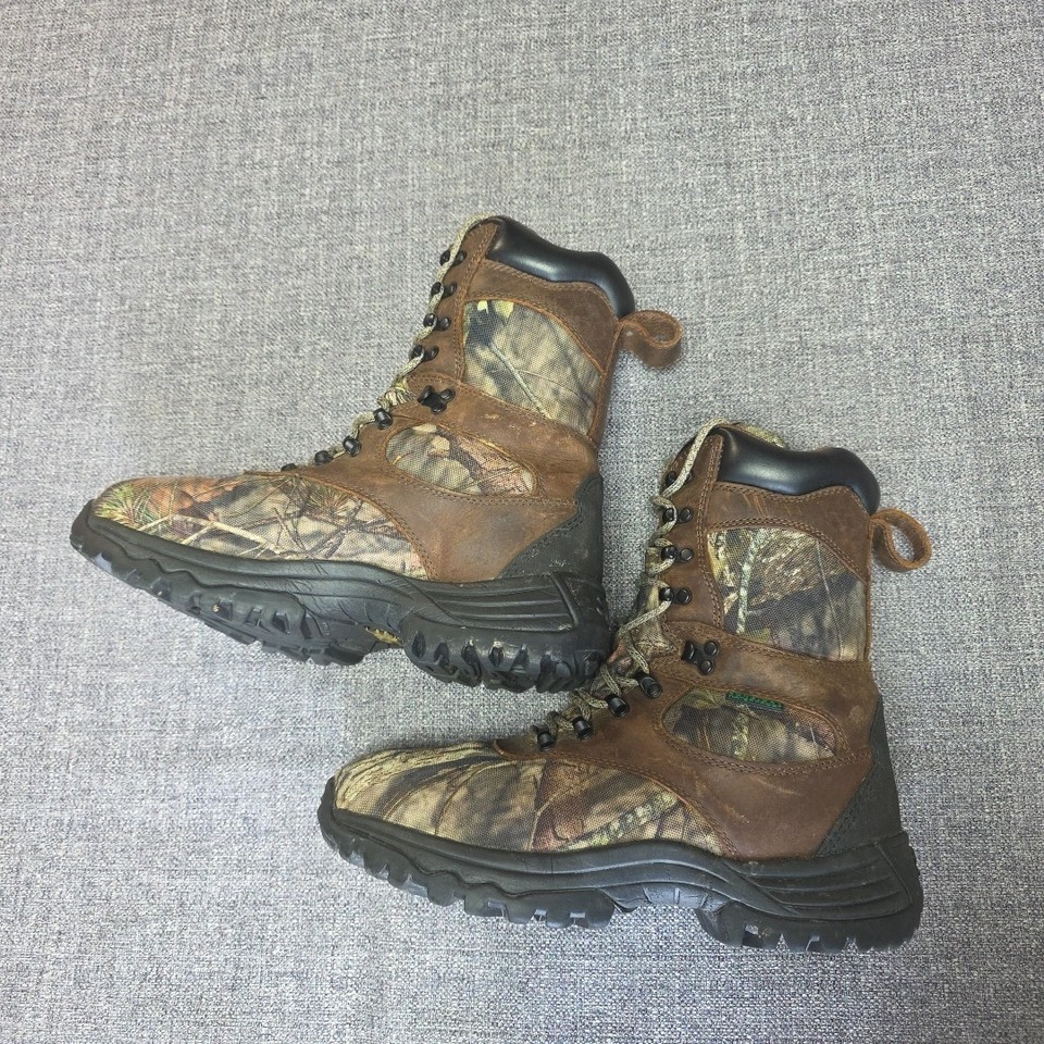 SHE Expedition Ultra 1000gr Thinsulate Bone-Dry WP Camo Hunting Boots ...