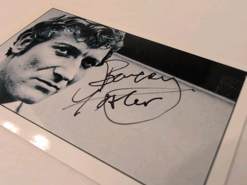 Barry Foster Actor Signed Autograph Card Alfred Hitchcock's Frenzy | eBay