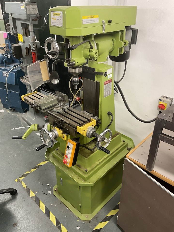 Warco Turret Mill Milling Machine 3 Phase | eBay UK