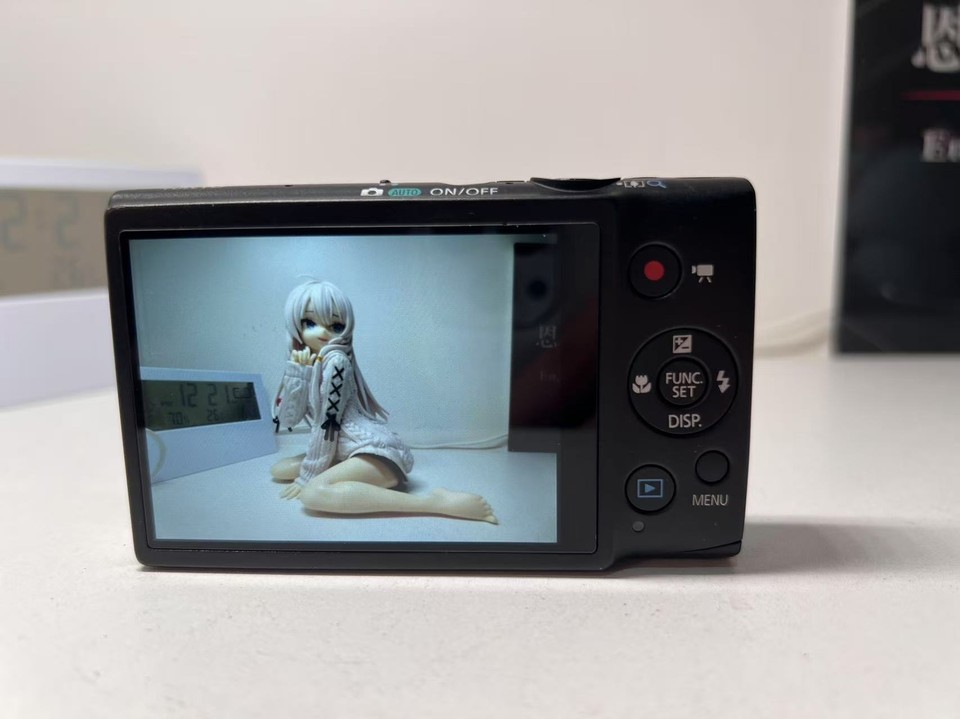 Canon ELPH 110 HS/IXUS 125 HS Digital Camera 16.1MP Black 5x Zoom ...