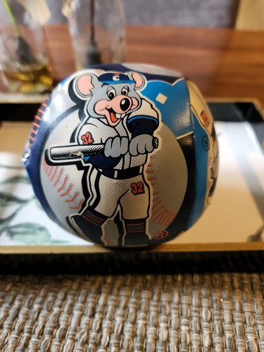 Vintage Chuck E Cheese Home Run Club Soft Baseball Promo Prize | eBay