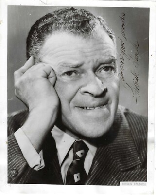 AMERICAN CHARACTER ACTOR FRANK JENKS, AUTOGRAPHED VINTAGE STUDIO PHOTO ...