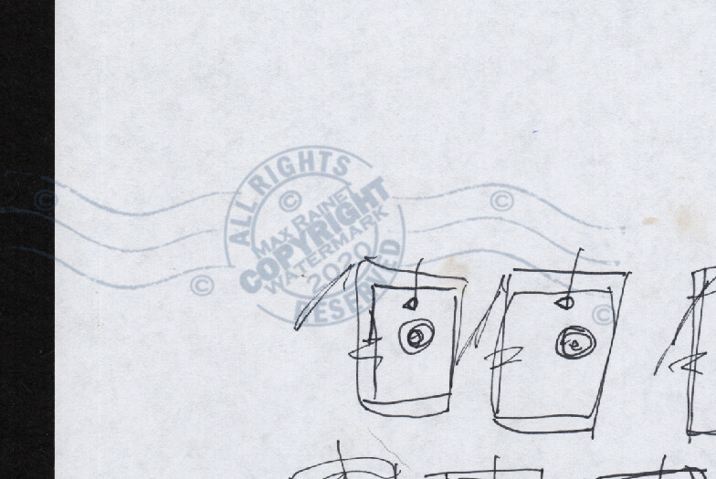 Master Bytes 2015 C Peterson * DRAWING * Whimsical Abstract Ink Pen ...