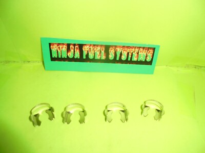 FUEL INJECTOR METAL RETAINING CLIP CLAMP FOR BOSCH INJECTOR 4 PACK | eBay