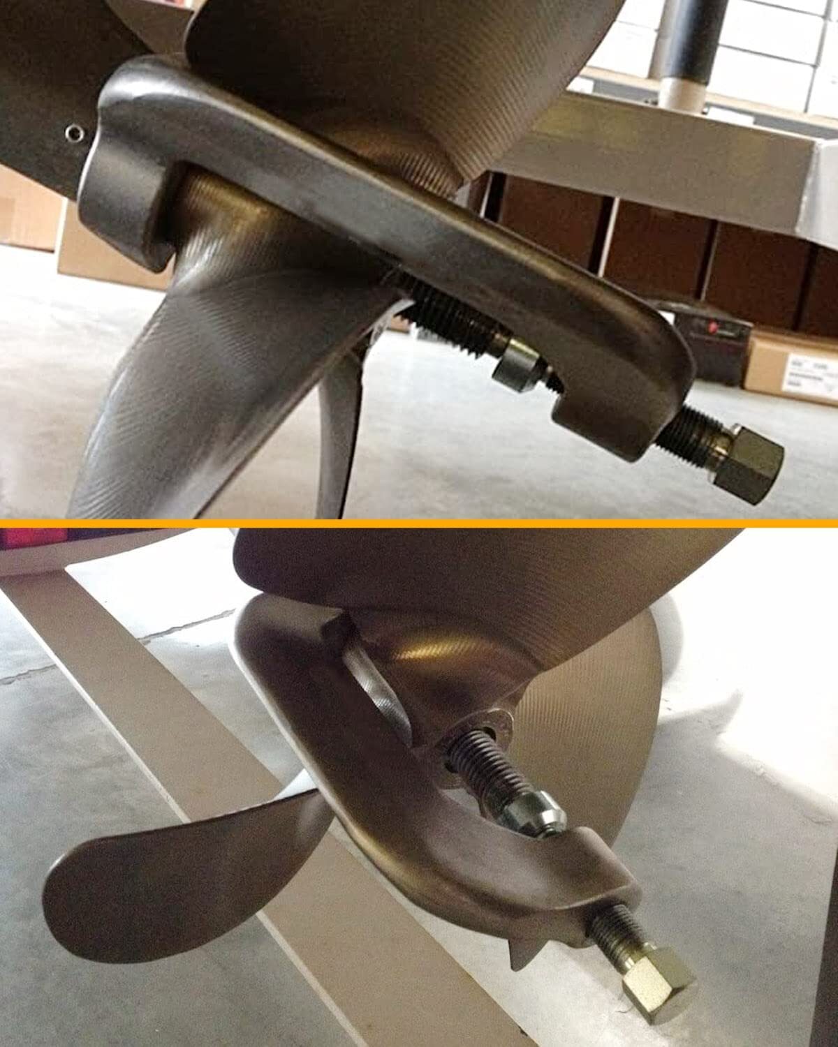 Inboard Prop Puller C Clamp for 3/4" to 1-1/8 Shaft for Ski&Wakeboard ...