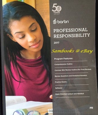 Barbri 2017 ~ 2108 Professional Responsibility For MPRE Test | eBay
