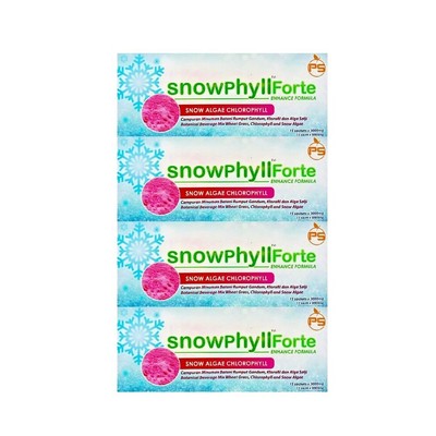 4x Phytoscience Snowphyll Detox Snow Algae Chlorophyll Weight Loss Free ...