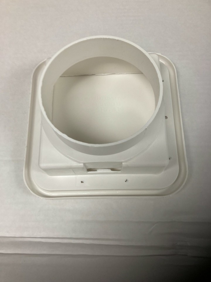 4 1/2" Back Hole White Sewer Hose Hatch Cover 5000 Replacement for D&W ...