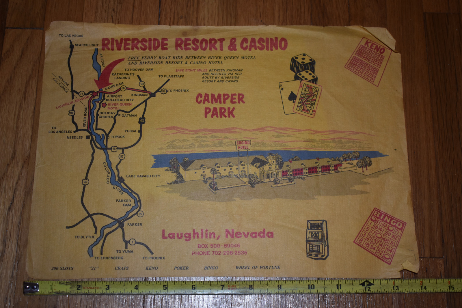 Vintage Laughlin NV Riverside Resort & Casino Laughlin NV Camper Park ...
