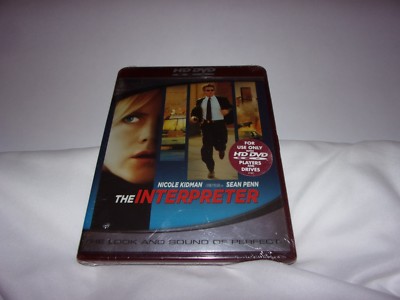 The Interpreter (HD DVD, 2006) Nicole Kidman, Sean Penn, / Brand New ...