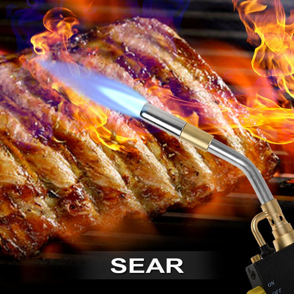 Propane Torch Head Trigger Start MAP Gas Torch Head Welding Torch MAPP ...