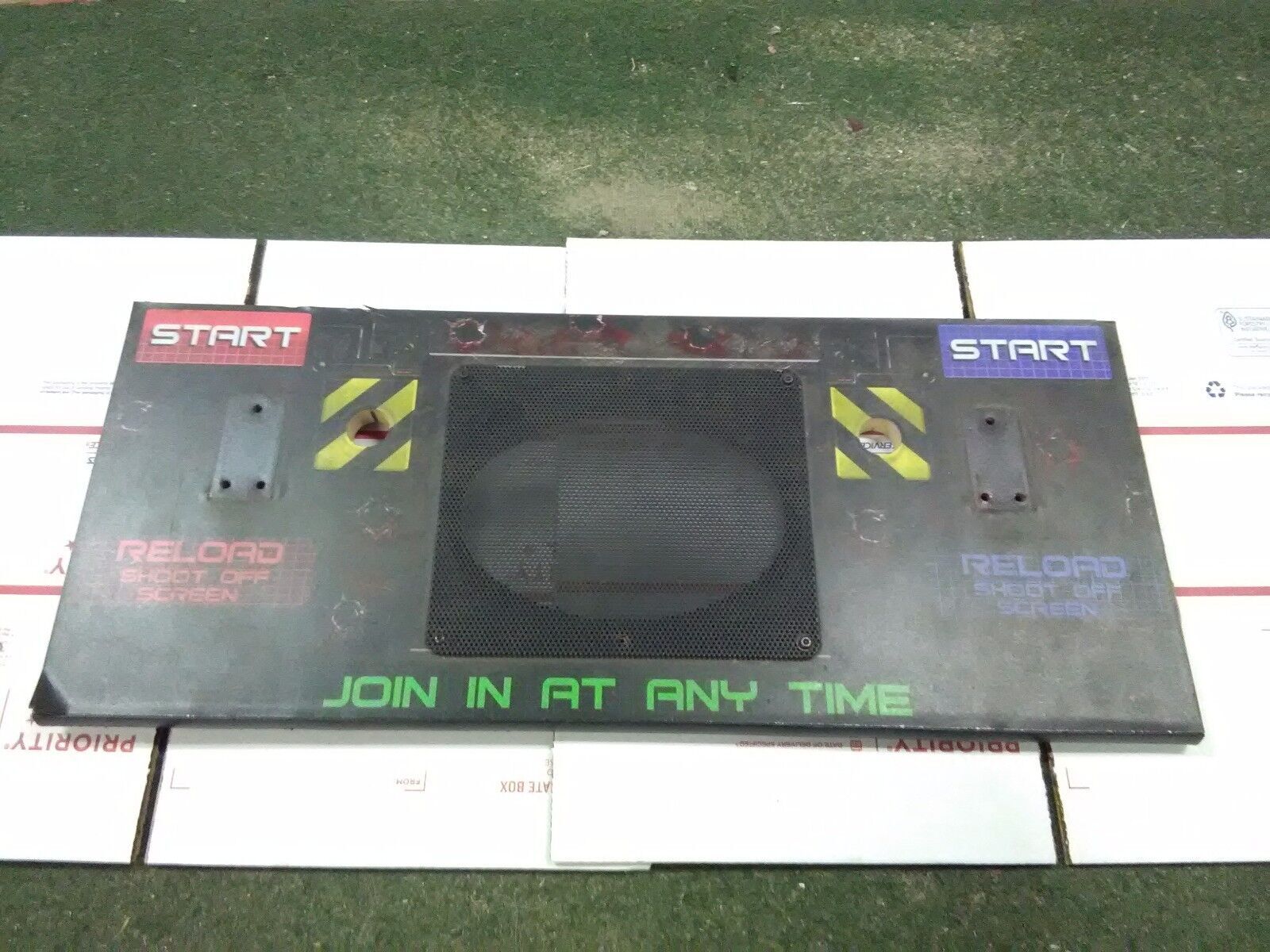 target terror gold arcade control panel | eBay