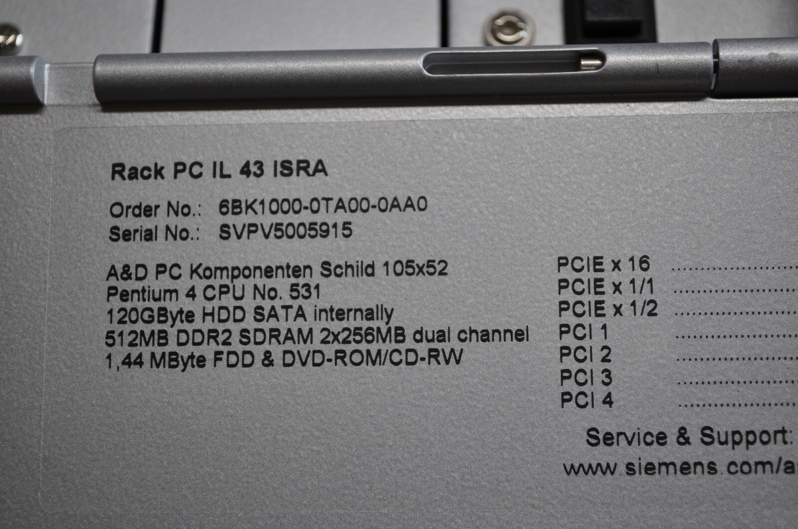 Isra Vision System SMASH Web Camera Inspection AG CL V1.0 Processor ...