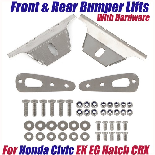 For Honda Civic EK Hatch EG Hatch CRX Front & Rear Bumper Lifts kit W ...