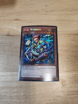 D.D. Warrior SBC2-ENC08 Prismatic Secret Rare 1st Ed NM Yugioh | eBay