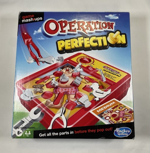 Operation Perfection Game Mashups Crossover Board Game Hasbro 2020 ...