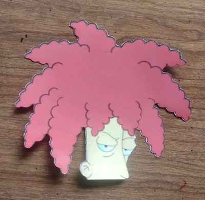 Sideshow Bob From The Simpsons Funny Peeker Car Truck Vinyl Decal ...