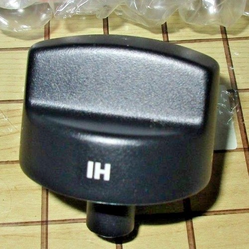 NEW Wolf Range Standard Burner Control Knob (OFF / HI) Black 805812, 804367 | eBay