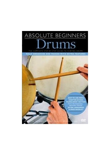 Absolute Beginners: Drums (DVD) Book The Fast Free Shipping | eBay