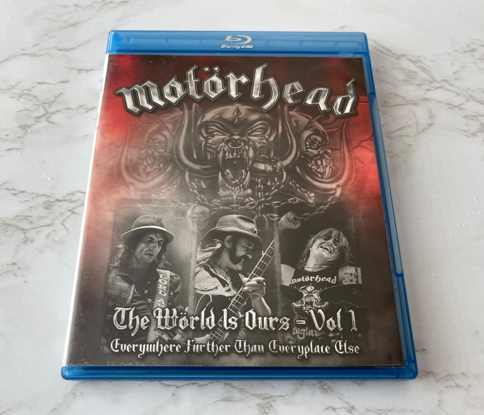 Motorhead The World Is Ours Vol. 1 Blu-ray Disc EU IMPORT! 2011 Lemmy ...