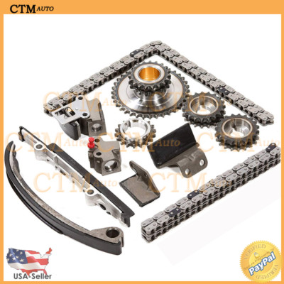 Timing Chain Kit Set For 1993-1997 Nissan Altima 2.4L 2389CC l4 DOHC ...