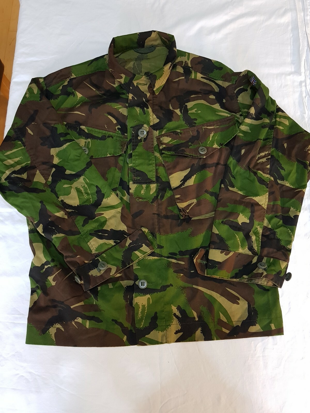 Genuine British Army S95 DPM Camo Tropical Lightweight Combat Jacket ...