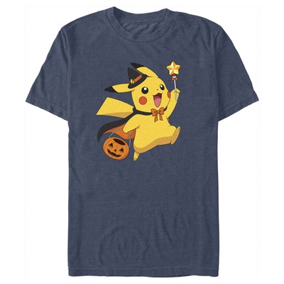 Men's Pokemon Halloween Pikachu Wizard Costume T-Shirt | eBay