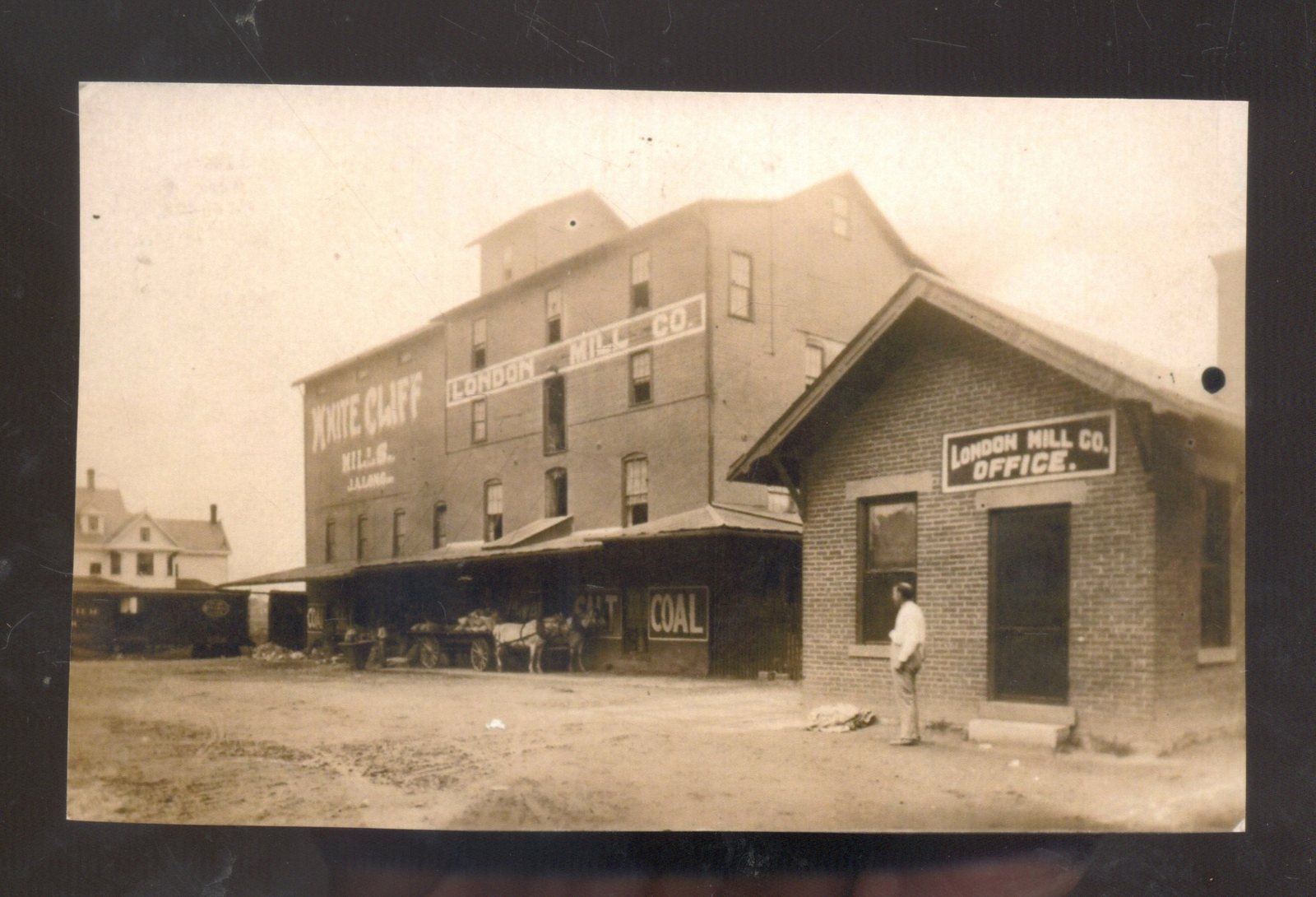 REAL PHOTO LONDON OHIO WHITE CLIFF GRIST MILL MISSL POSTCARD COPY | eBay