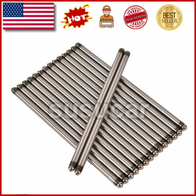 16pc Push Rods SET For GM Chevrolet GMC LS 4.8L 5.3L 6.0L 6.2L GEN III ...