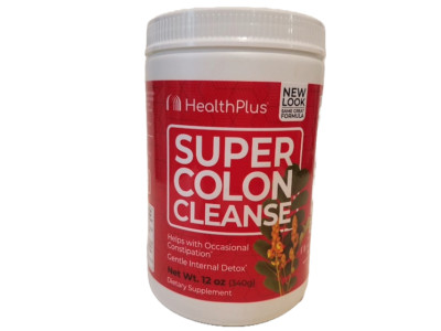 Health Plus SUPER COLON CLEANSE Powder Bowel Movement - 12 oz | eBay