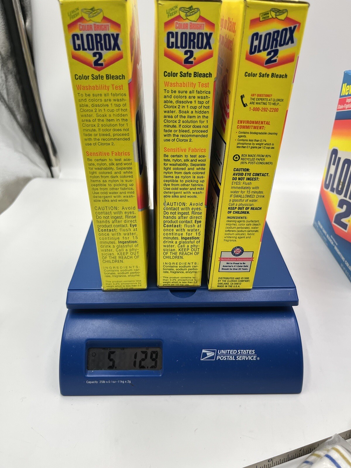 Vintage Clorox 2 Color Bright Lemon Scent 26 Oz NEW 1993 Lot of 3 | eBay