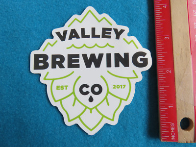 Bière Breweriana Autocollant~Valley Brassage~ Yakima, Washington Depuis ...