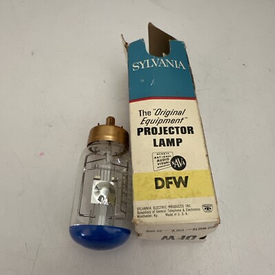 Sylvania Vintage Blue Top Projector Lamp Bulb DAK in Box 500W 120V | eBay