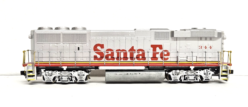HO Scale GP60B Santa Fe Warbonnet Diesel Locomotive 344 Athearn? RPP ...