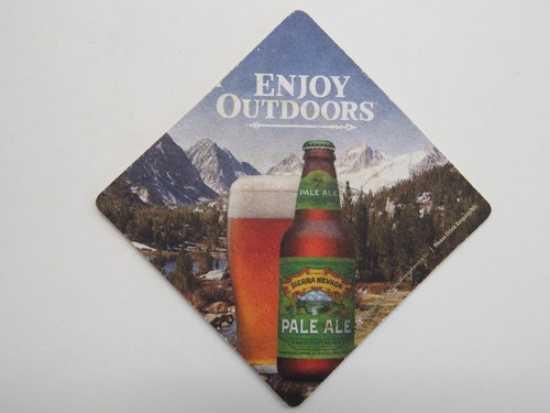 Beer Coaster ~ SIERRA NEVADA Brewing Pale Ale & Summer Fest ~ Enjoy ...