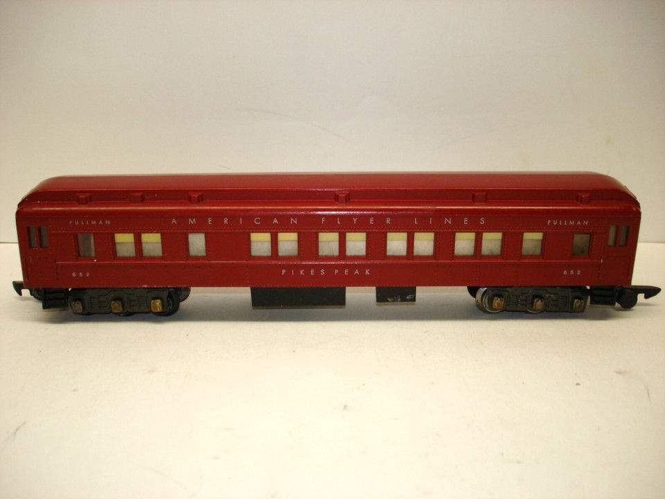 652 American Flyer Pikes Peak Heavyweight Coach Passenger Car [Lot NN2 ...